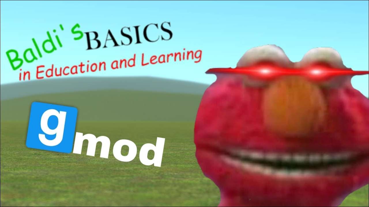 Baldi's basics but Elmo is here to ?! - Garry's mod - YouTube