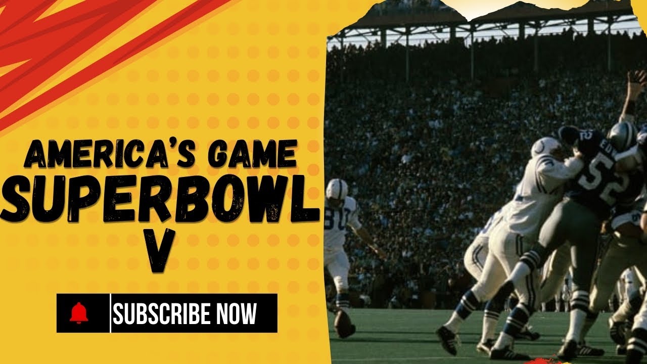 America's Game Superbowl V: The Baltimore Colts 1970 (HD) #nfl #colts # ...