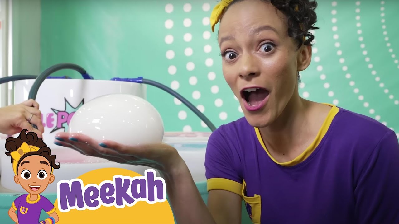Meekah Plays With Bubbles At Bubble Pop! | Blippi and Meekah ...