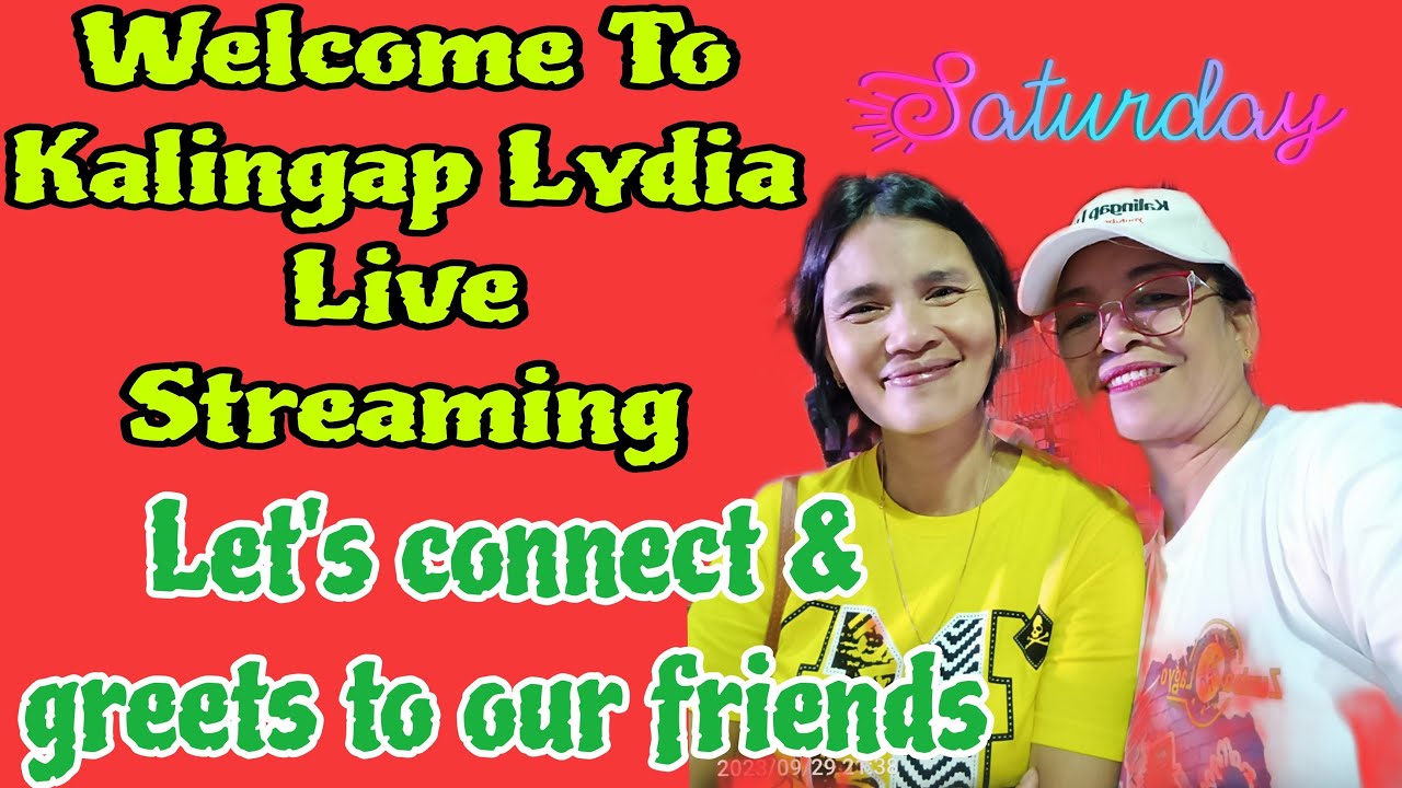 GOOD MORNING EVERYONE,WELCOME TO KALINGAP LYDIA LIVE STREAMING - YouTube