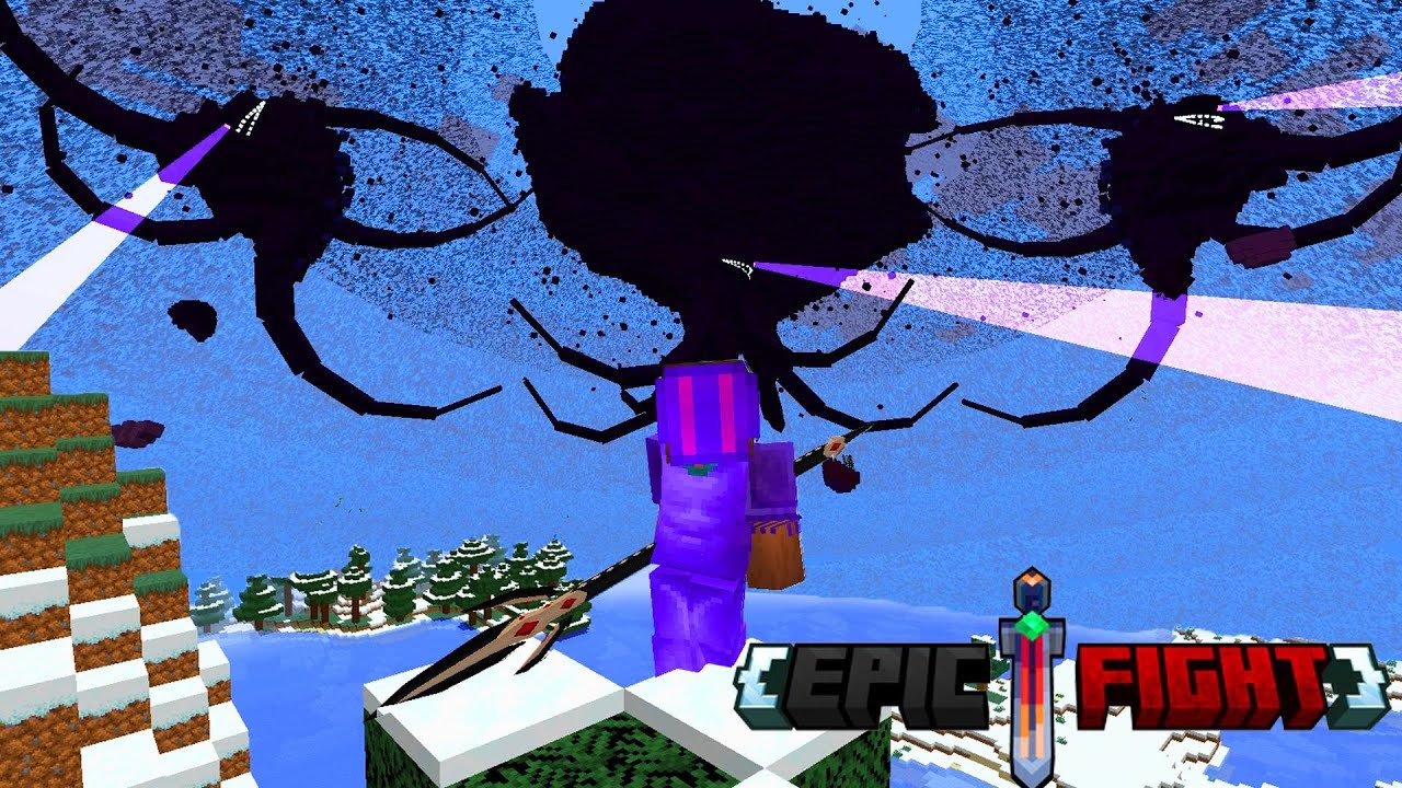 Wither Storm VS Weapons of Miracles Mod In MInecraft! Epic FIghts In ...