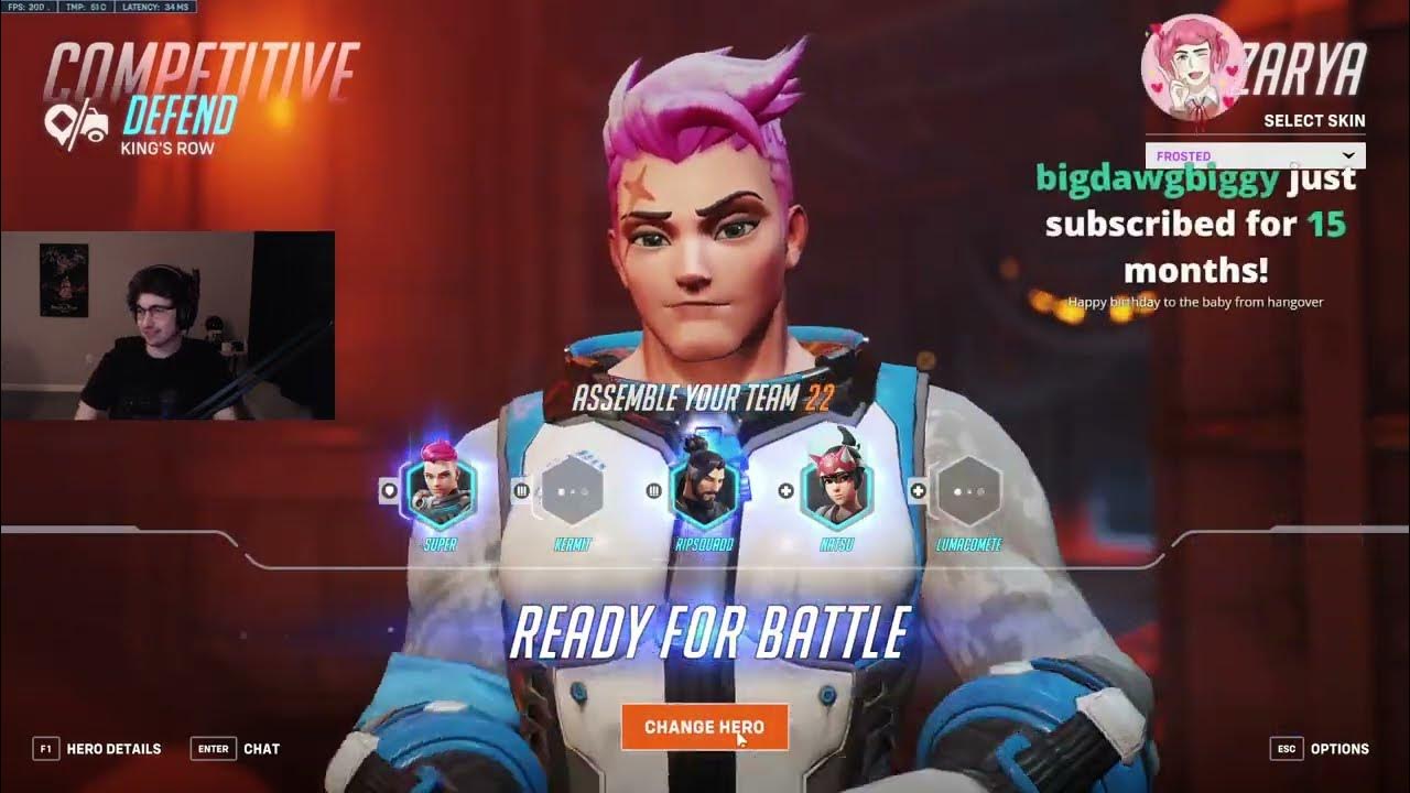 24K DMG! INSANE ZARYA! SUPER ZARYA OVERWATCH 2 SEASON 6 GAMEPLAY - YouTube