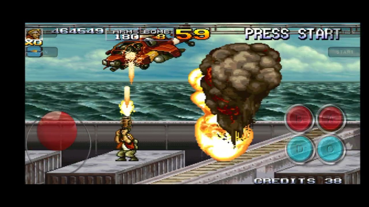 metal slug 4 plus Boss 5 - YouTube