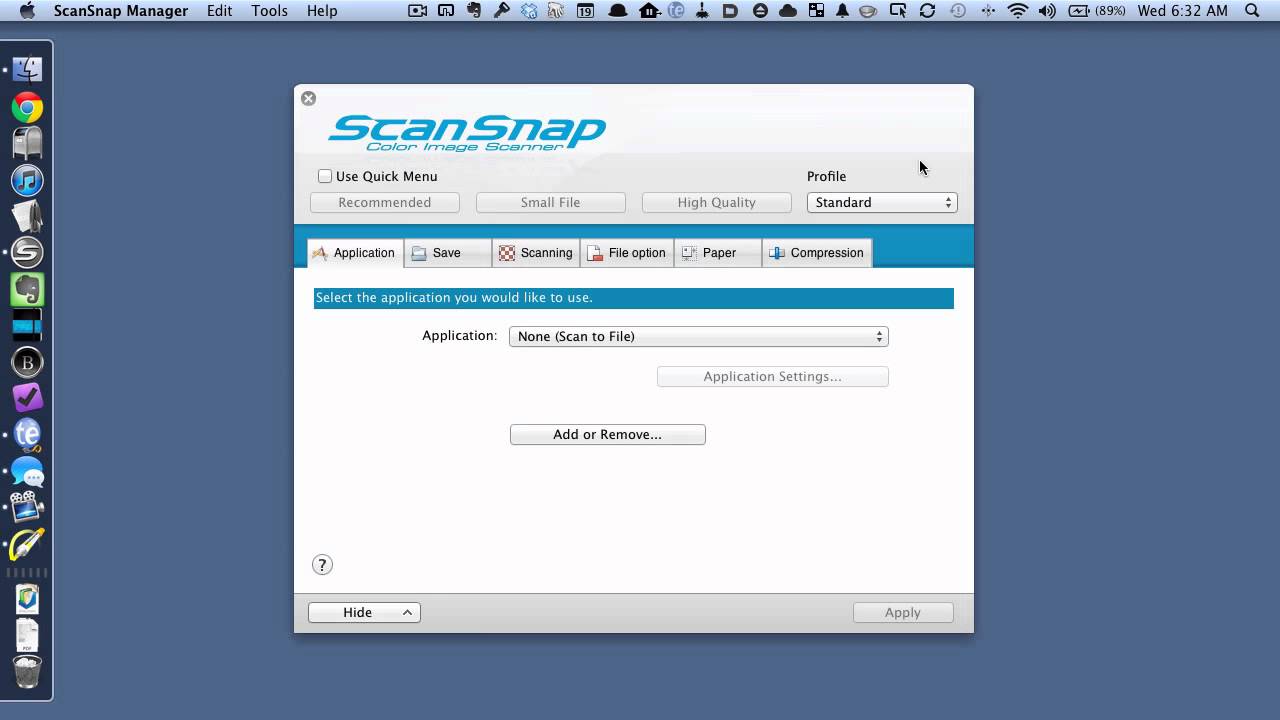 How To Force A ScanSnap To Scan In Black & White - YouTube