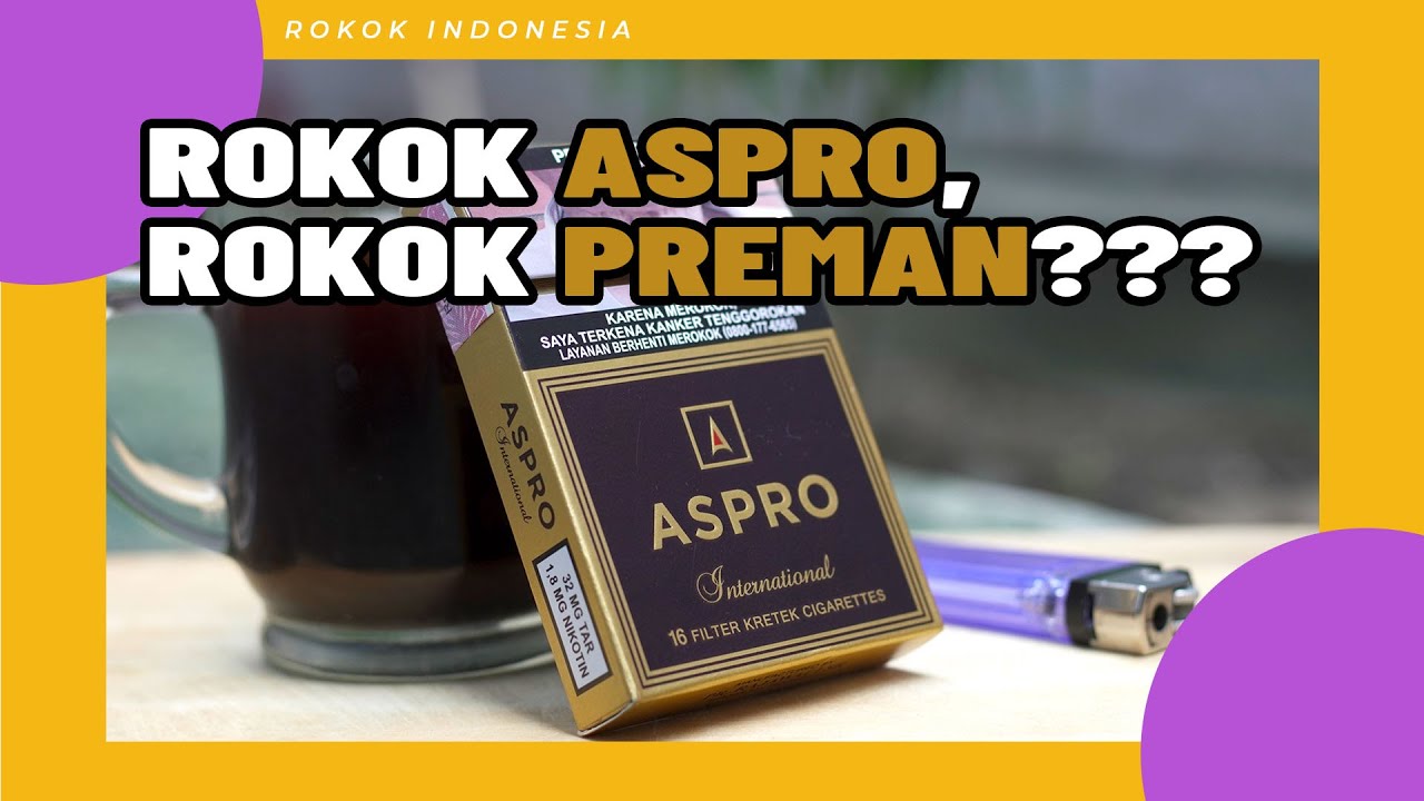 Review Rokok Aspro Internasional - YouTube
