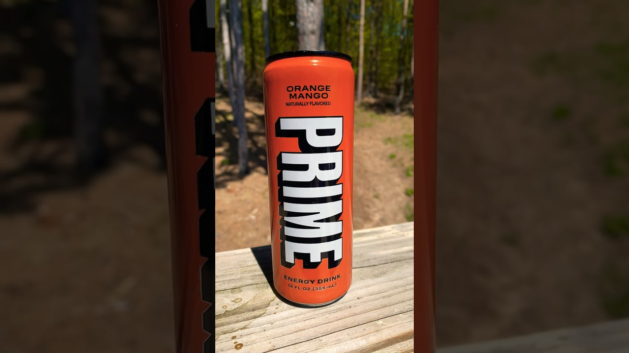 Prime Energy|Orange Mango REVIEW|Best Flavor Yet?Logan Paul Is KILLIN ...