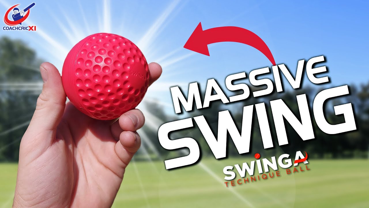 GIMMICK or GAME CHANGER?! - Swinga Cricket Training Ball Review - YouTube