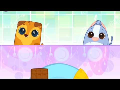 Plays BIbi Restaurant ( games for toddlers) 子供たちとゲームをする
