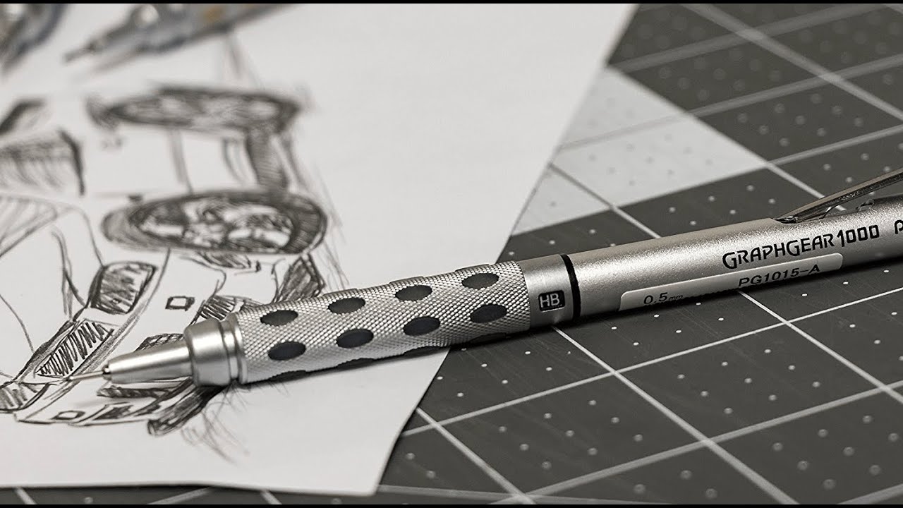 Pentel Graphgear 1000 vs Pro Use 171 TR YouTube