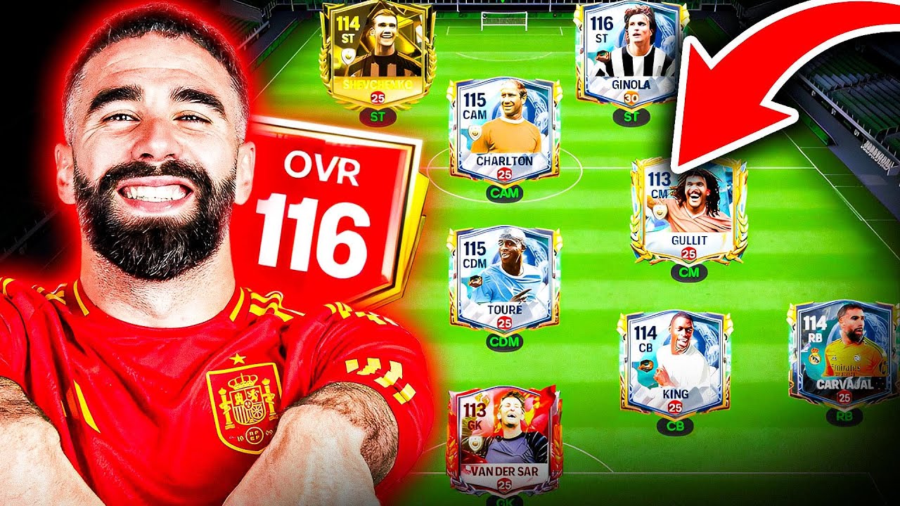 INSANE 116 OVR F2P TEAM UPGRADE! Max OVR Without Spending Money in FC ...