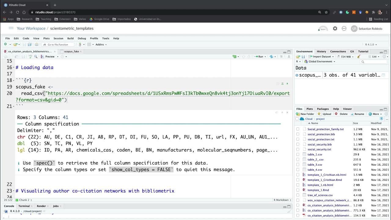 Co-citation analysis with bibliometrix - YouTube