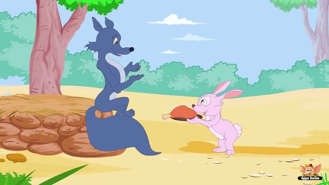 Panchatantra Tales in Rajasthani - The Blue Jackal - YouTube