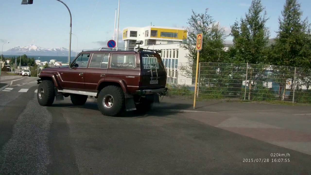 Video IS34 - Driving around Akureyri - YouTube