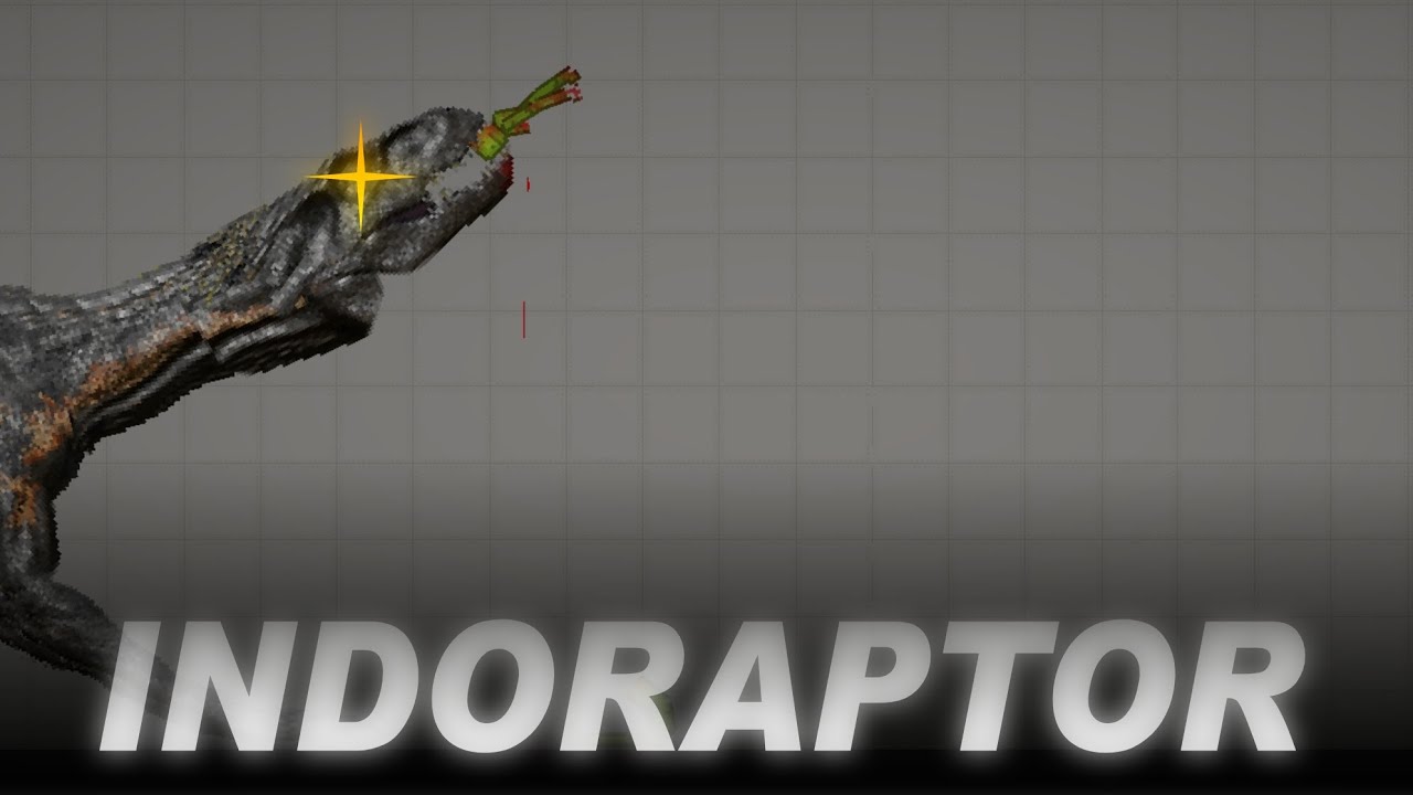 Indoraptor | Melon sandbox (Download mod) - YouTube