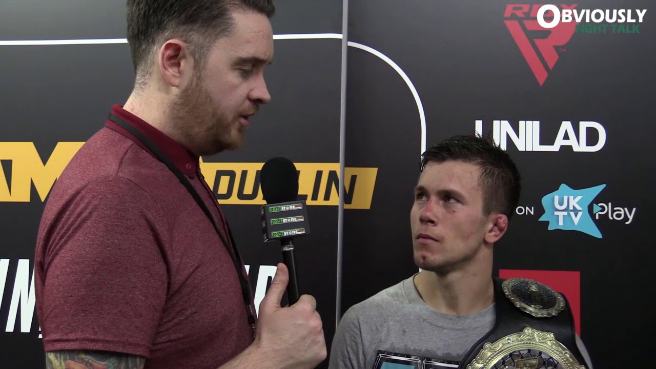 Daniel Barez Talks Title Win, Says He Loves Fighting in Ireland (BAMMA ...