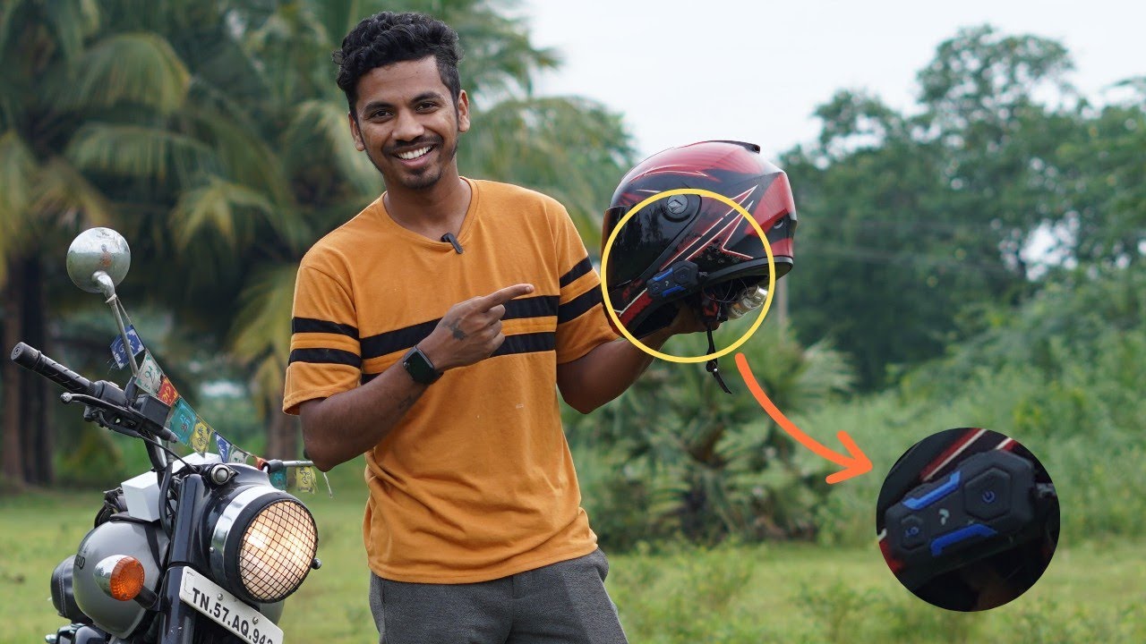 Helmet Blutooth Headset: Comfortable Ride - Procus Intruder - YouTube