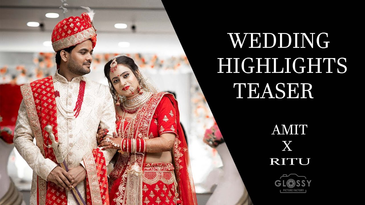 WEDDING HIGHLIGHT TEASER | Amit X Ritu | Aaj Sajeya - YouTube