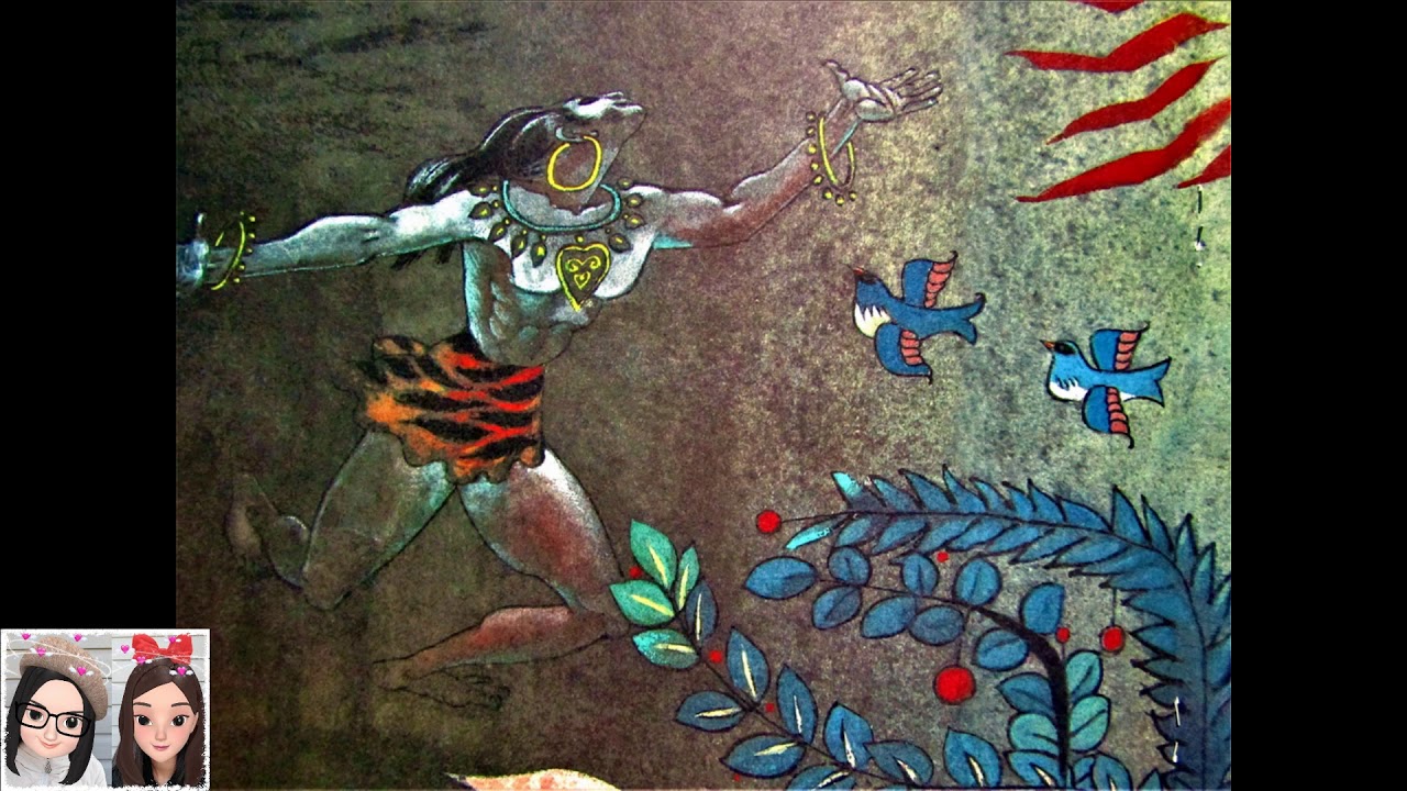 Kuafu Chases the Sun 《夸父追日》绘本阅读 - YouTube