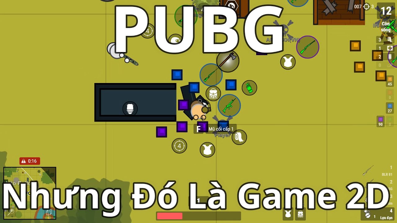 PUBG Nhưng Đó Là Game 2D - YouTube