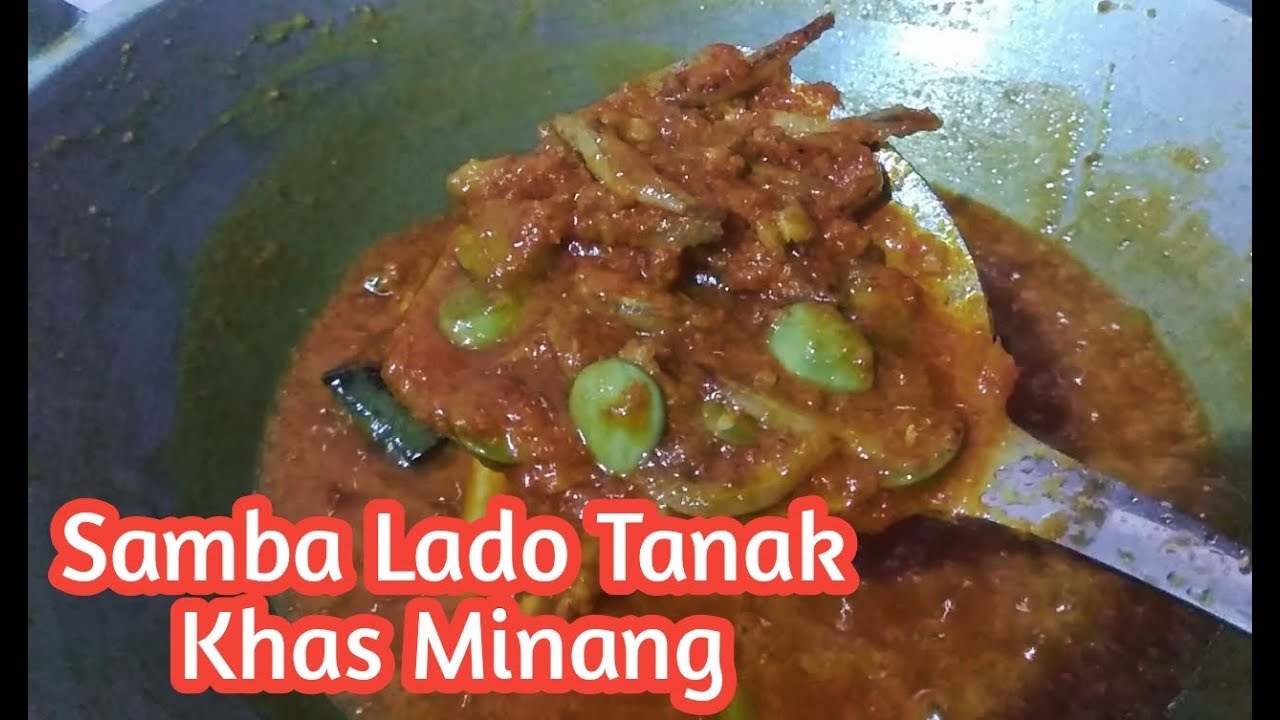 RESEP SAMBALADO TANAK KHAS MINANG #DapuaUni - YouTube