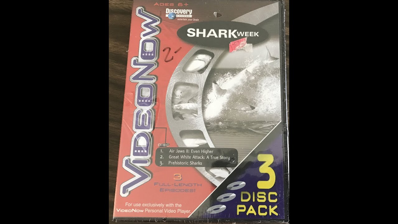 Opening & Closing To Prehistoric Sharks 2003 Videonow Disc - YouTube