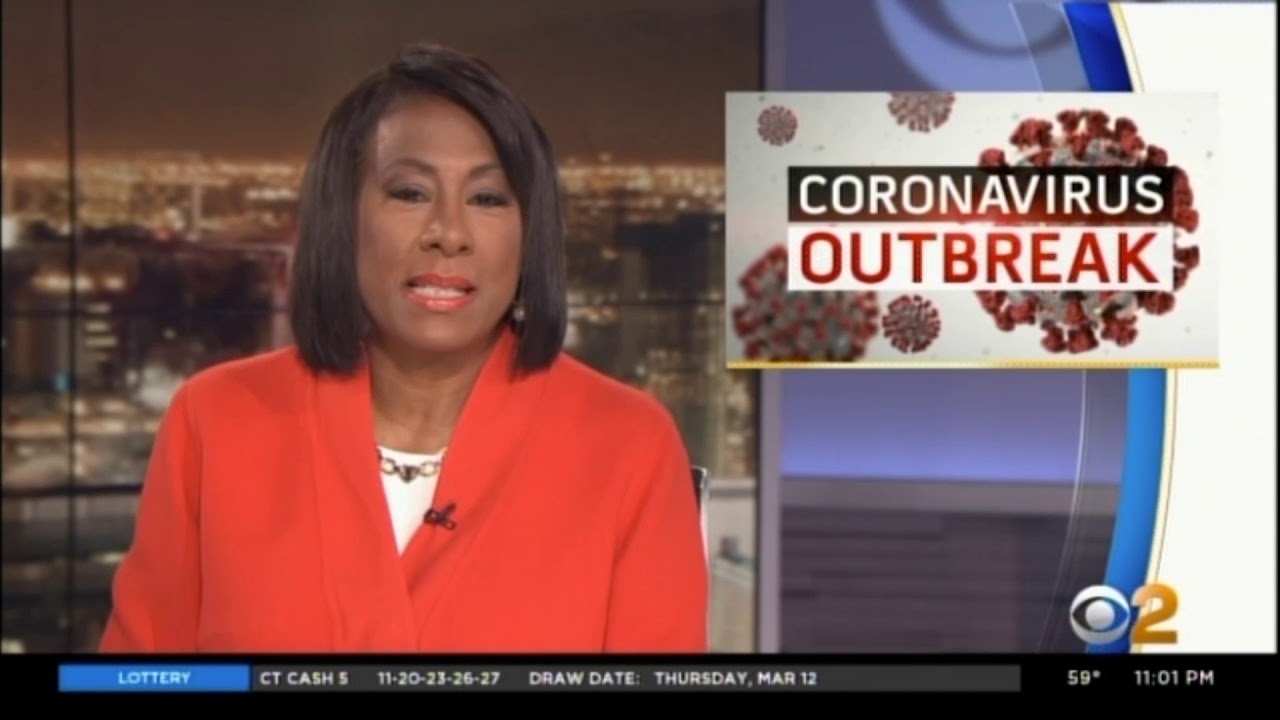 WCBS CBS 2 News at 11pm open (3-13-20) - YouTube
