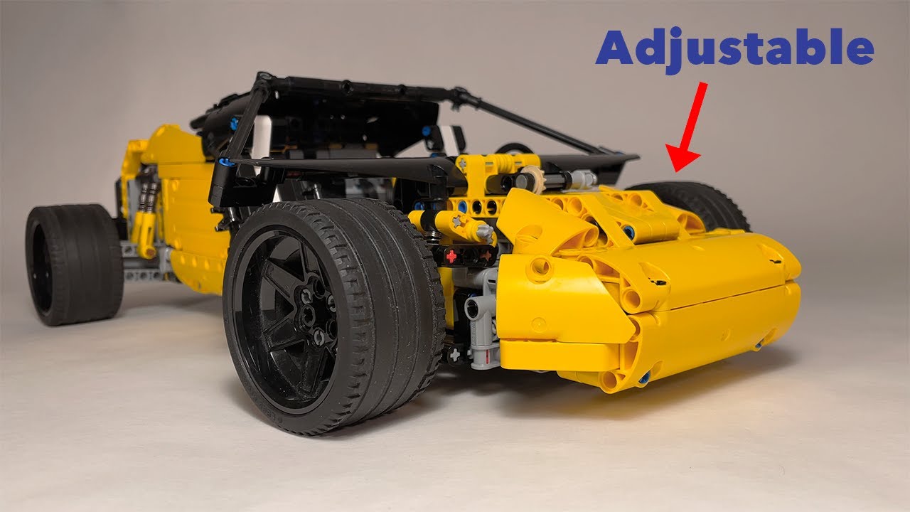 Lego Height Adjustable Car - YouTube