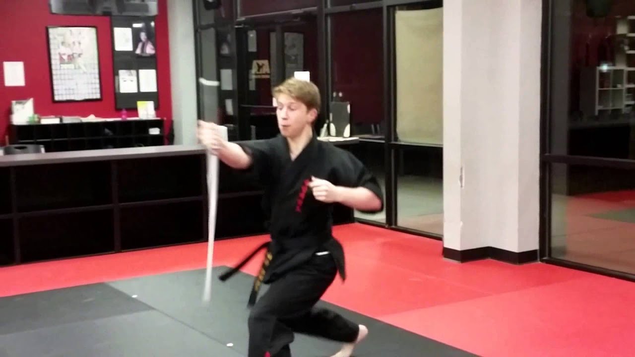 2014 ATA invitational Carson Crawford Extrem forms and weapons ...