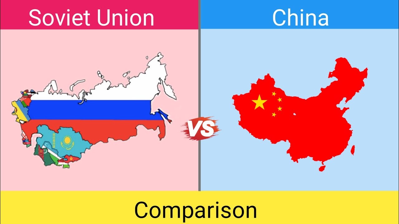 Soviet Union vs China | USSR vs China | China vs Soviet Union ...