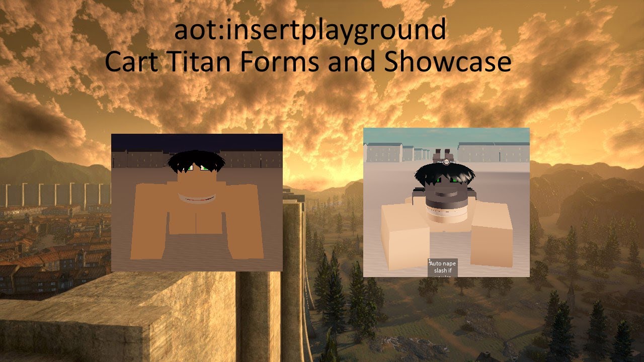 aot:insertplayground | Cart Titan Forms and Showcase - YouTube