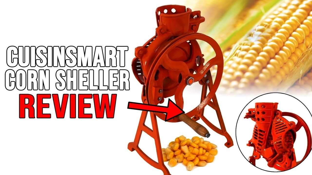 CuisinSmart Corn Sheller Review | Hand Crank Corn Thresher Tool for ...