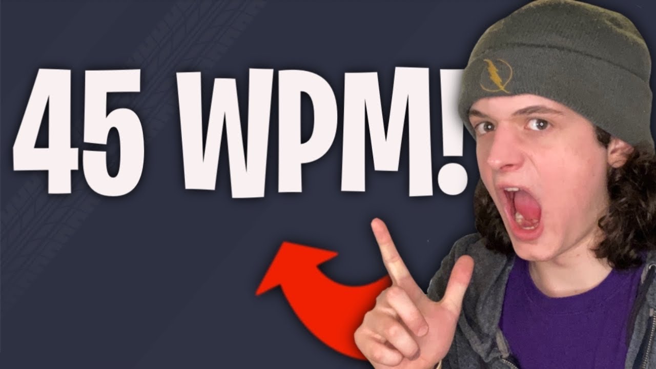 Typing 45 WPM (The Average Typist’s Speed) #Shorts - YouTube