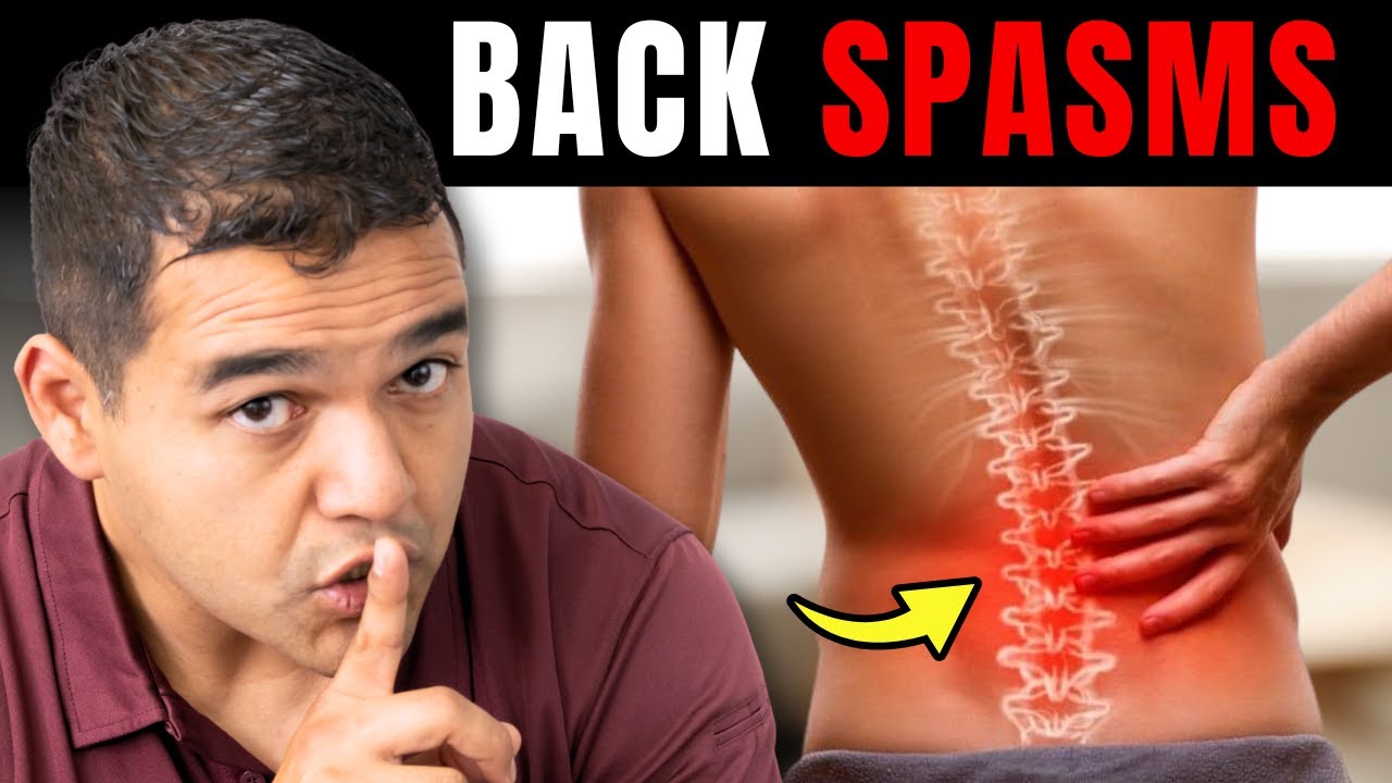 3 Easy Steps to Stop Back Spasms Fast - YouTube