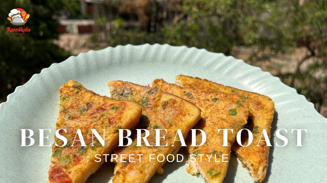 Besan Bread Toast | ब्रेड पकौडे के स्वाद वाला बेसन टोस्ट | Crispy Besan ...