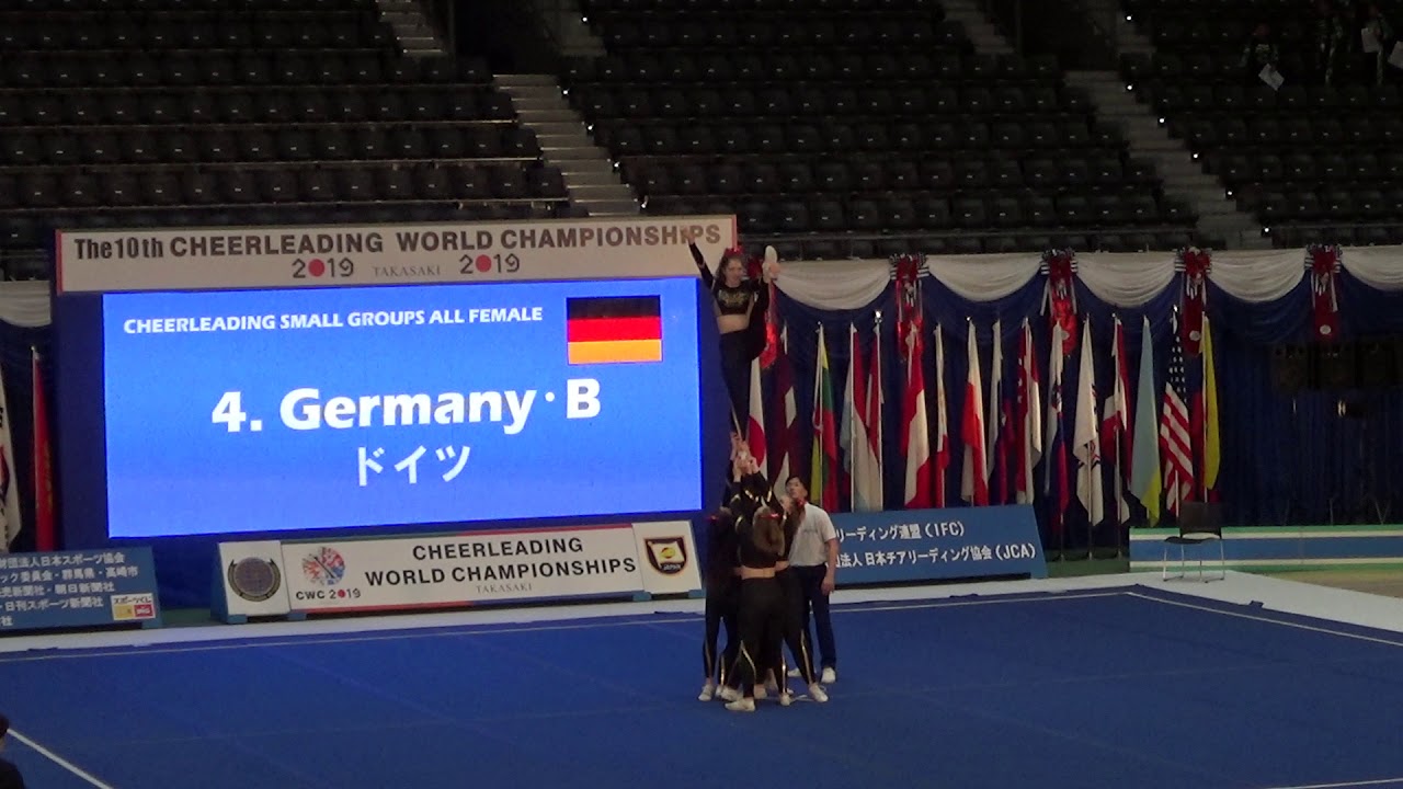 Germany B / Small Groups All Female / Cheerleading World Championships ...