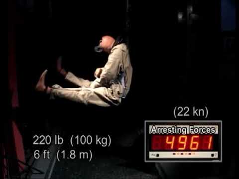 Fall Impact on body (with and without suspension) - YouTube