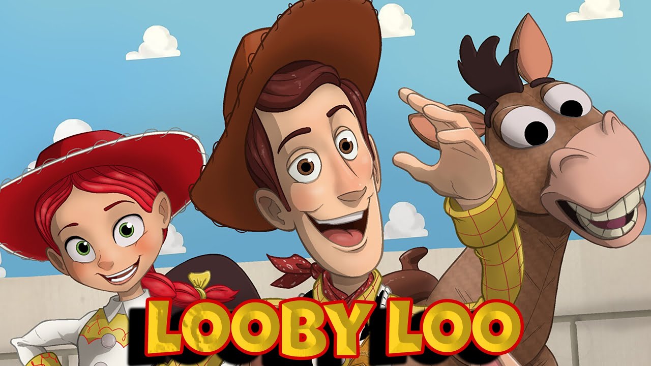 Here we go Looby - Song for Kids with Toy Story Characters - YouTube