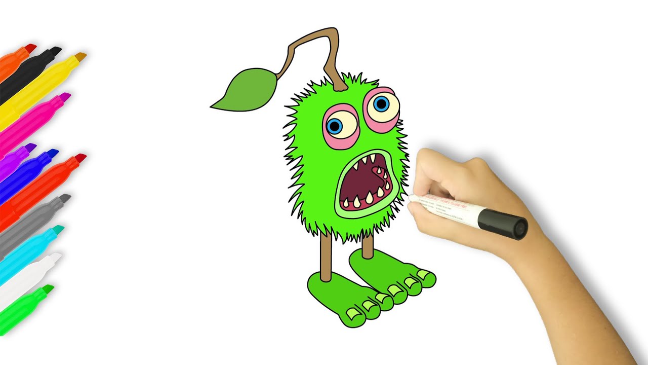 How to Draw Furcorn | My Singing Monsters - YouTube