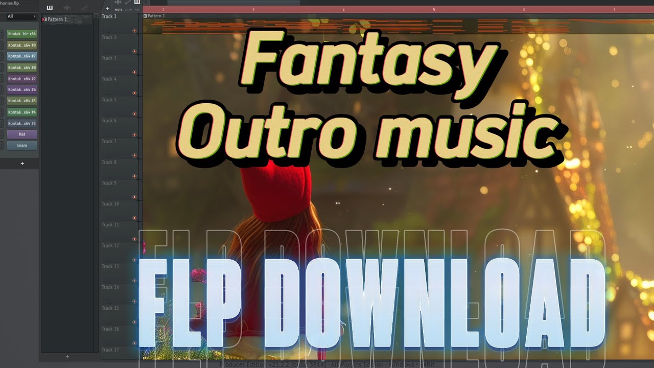 [FLP] Fantasy Outro music #1 | FL Studio Project Download - YouTube