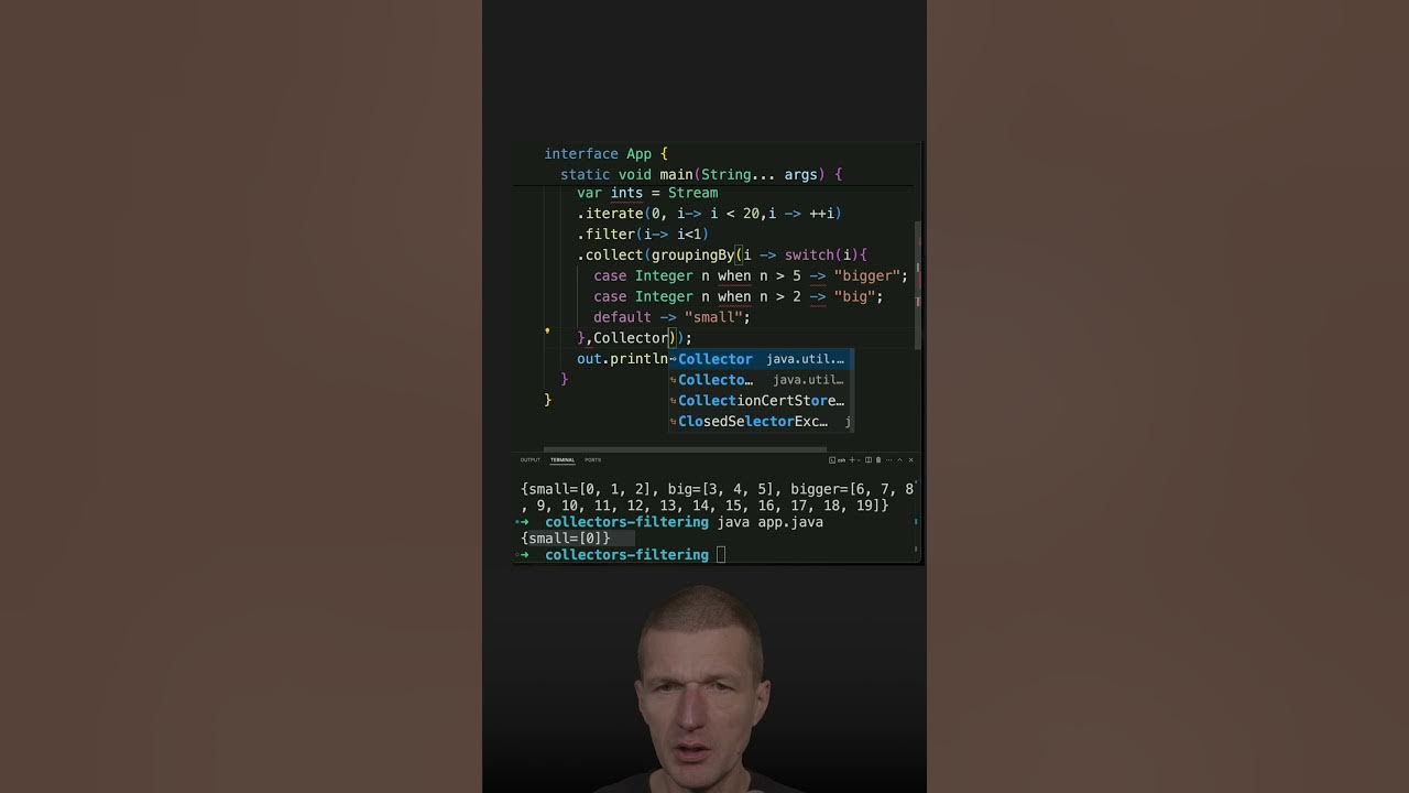 The Collectors.filtering() Use Case #java #shorts #coding #airhacks - YouTube