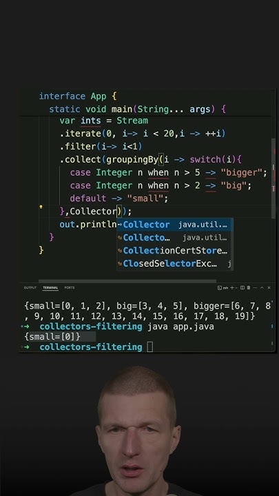 The Collectors.filtering() Use Case #java #shorts #coding #airhacks - YouTube