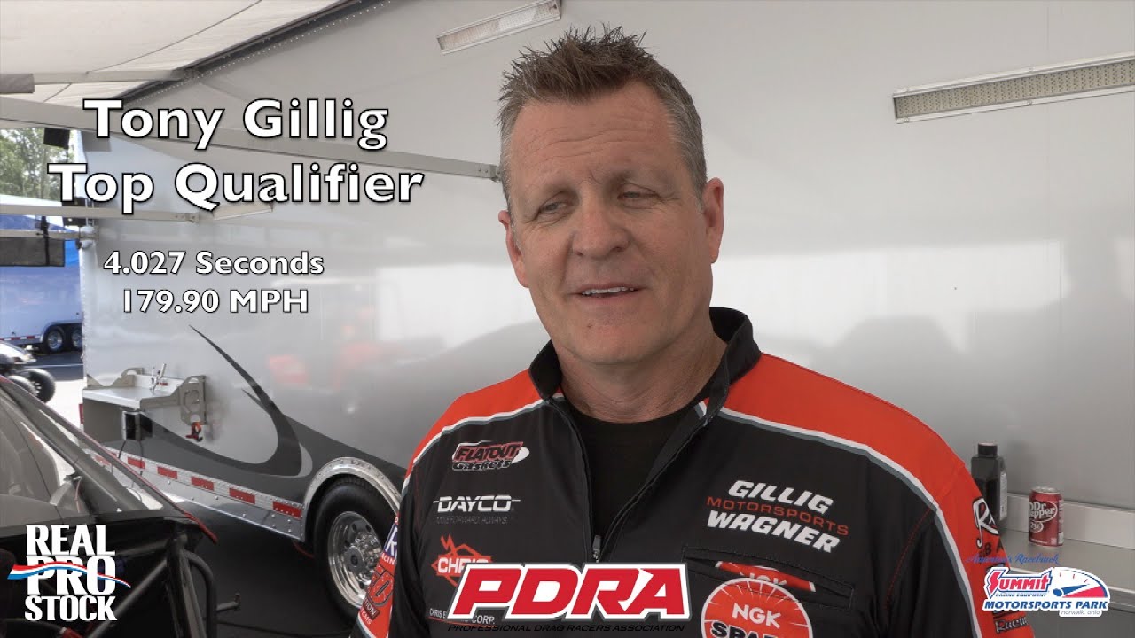 Real Pro Stock - Tony Gillig TOP QUALIFIER - 2023 PDRA Doorslammer ...