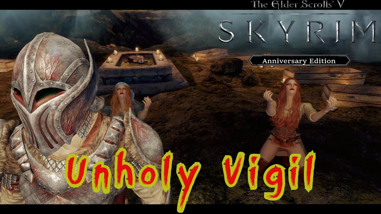 How to get the Vigil Armours - Skyrim Anniversary Edition - YouTube