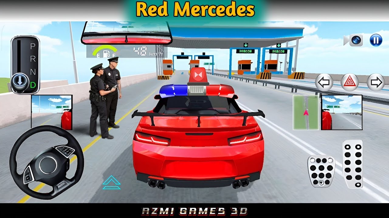 New Red Mercedes G72 - 3d Driving Class android game play video || Car ...