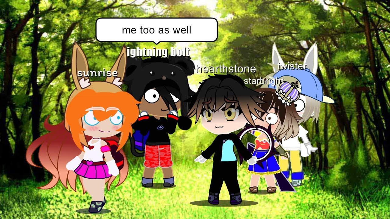 a video about gacha life about elements ep 15 lightning bolt and his ...