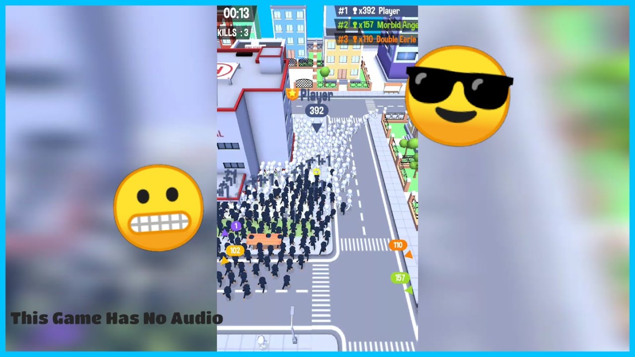 CROWD CITY!! Gameplay / Walkthrough 4 (iOS & Android) - YouTube