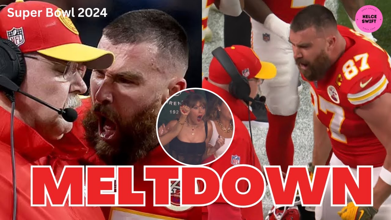 OMG!!! Taylor Swift’s SHOCKED reaction to Travis Kelce SCREAMING on ...