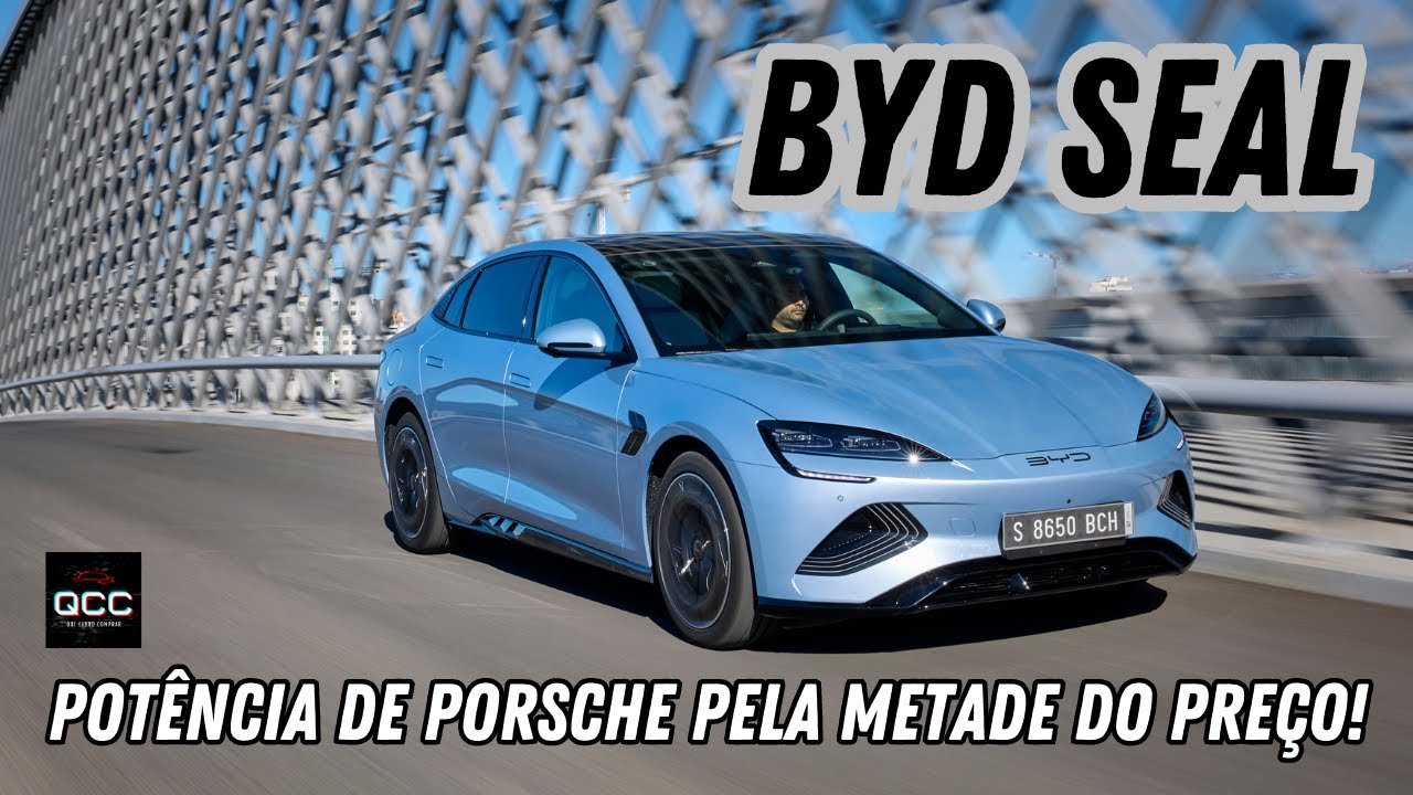 BYD Seal no Brasil: potência de Porsche pela metade do preço! - YouTube