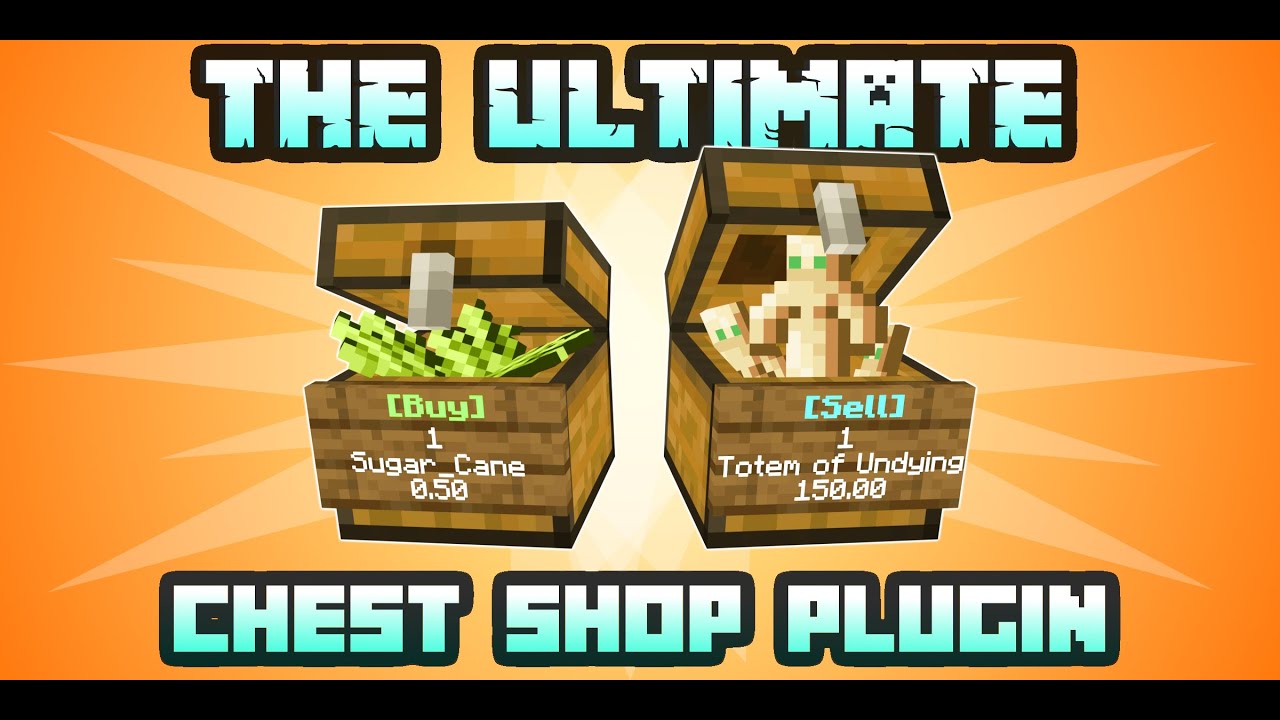 ClanSMP Chest Shop Plugin Tutorial!! #minecraftserver - YouTube
