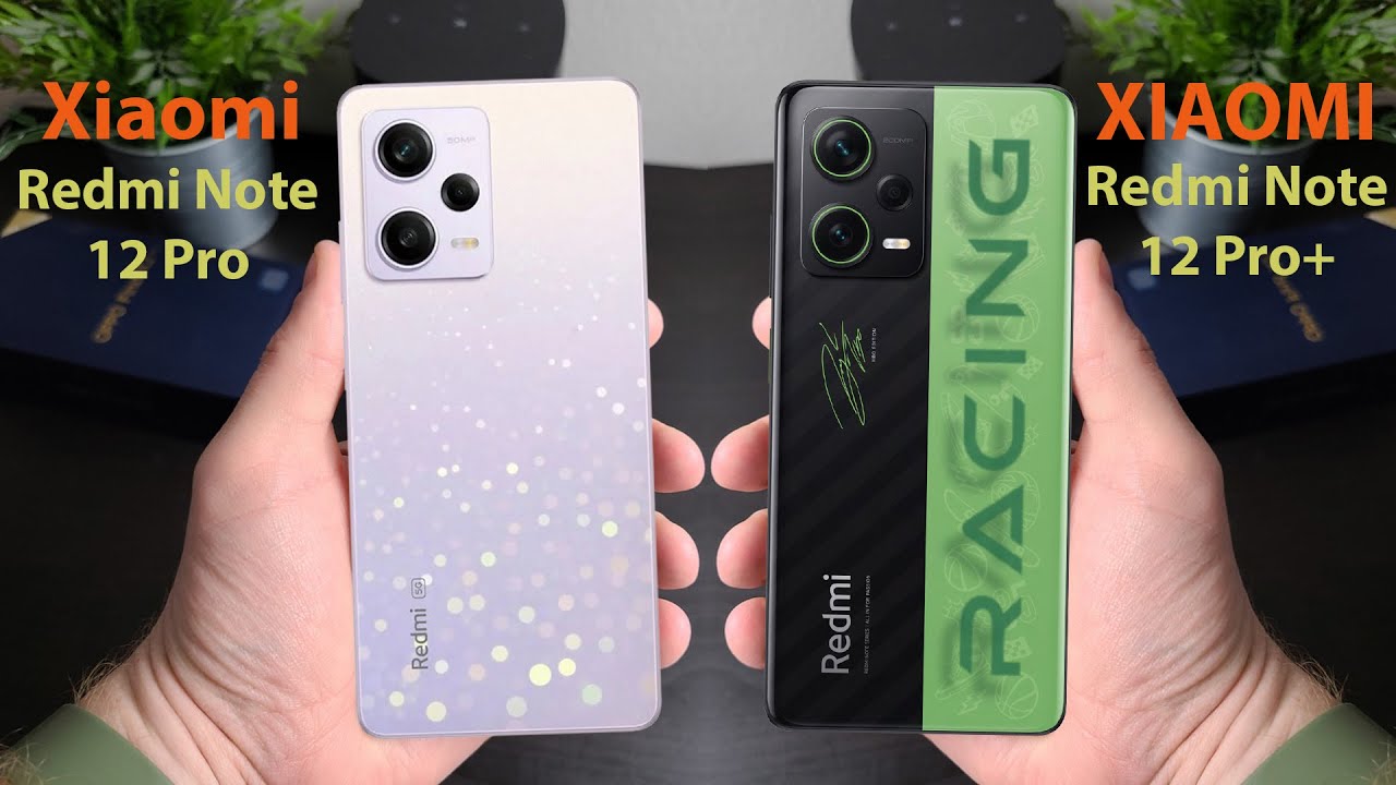Xiaomi Redmi Note 12 Pro vs Xiaomi Redmi Note 12 Pro Plus | Full ...